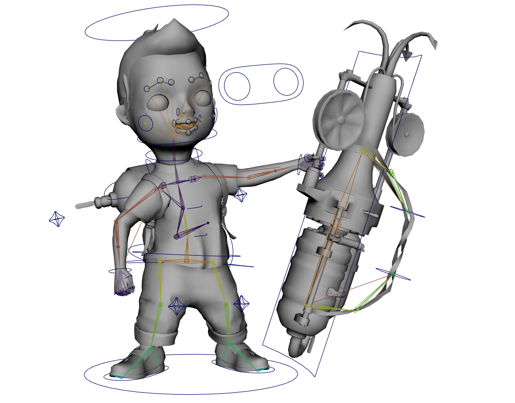 Brat with Grappling Gun – Martin Baadsgaard